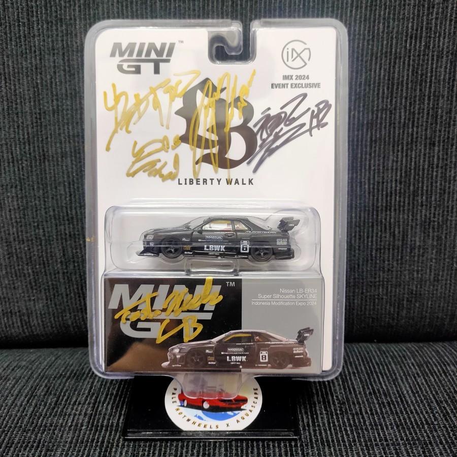 Jual MINI GT LB ER 34 super silhouette SKYLINE indonesian modifitcation ...