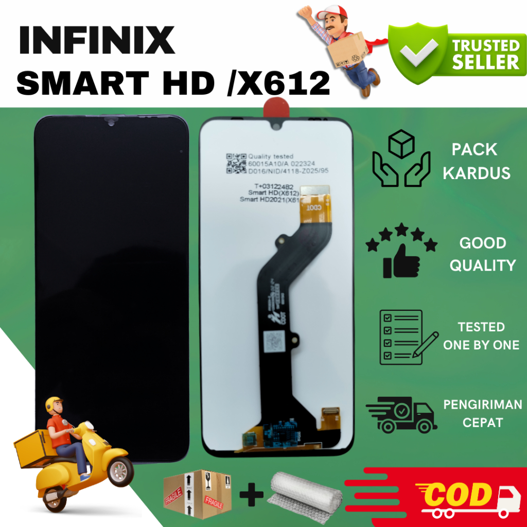 Jual LCD INFINIX SMART HD/X612 ORIGINAL FULLSET TOUCHSCREEN-BERGARANSI ...