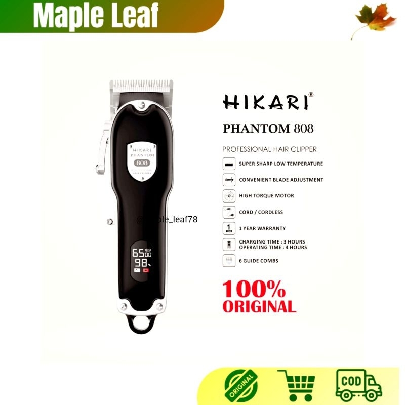 Jual Hikari Phantom 808 Profesional Hair Clipper | Shopee Indonesia