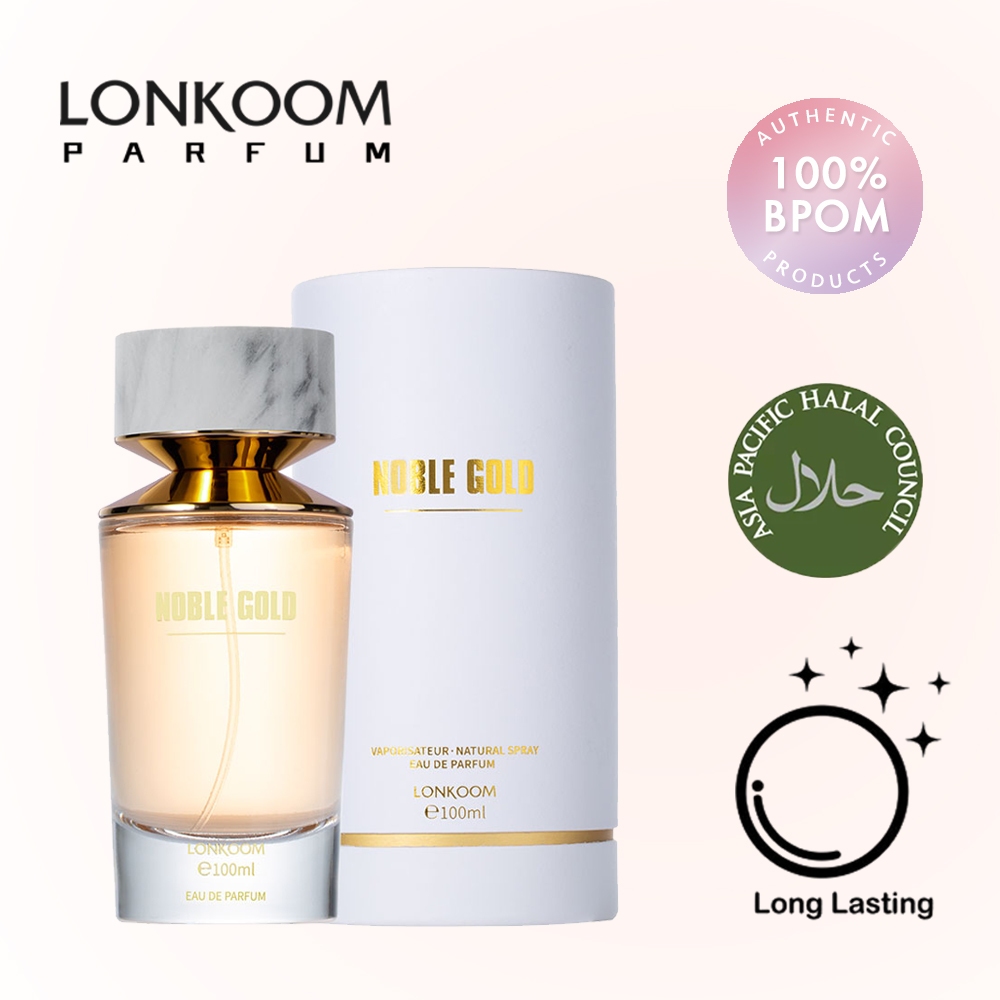 Jual LONKOOM Noble Gold Parfum Pramugari Wangi Tahan Lama 100ml EDP ...