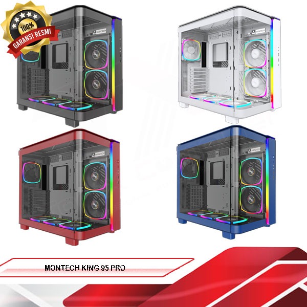 Jual MONTECH KING 95 PRO | Casing PC Gaming | PC Gaming Case ATX Mid ...