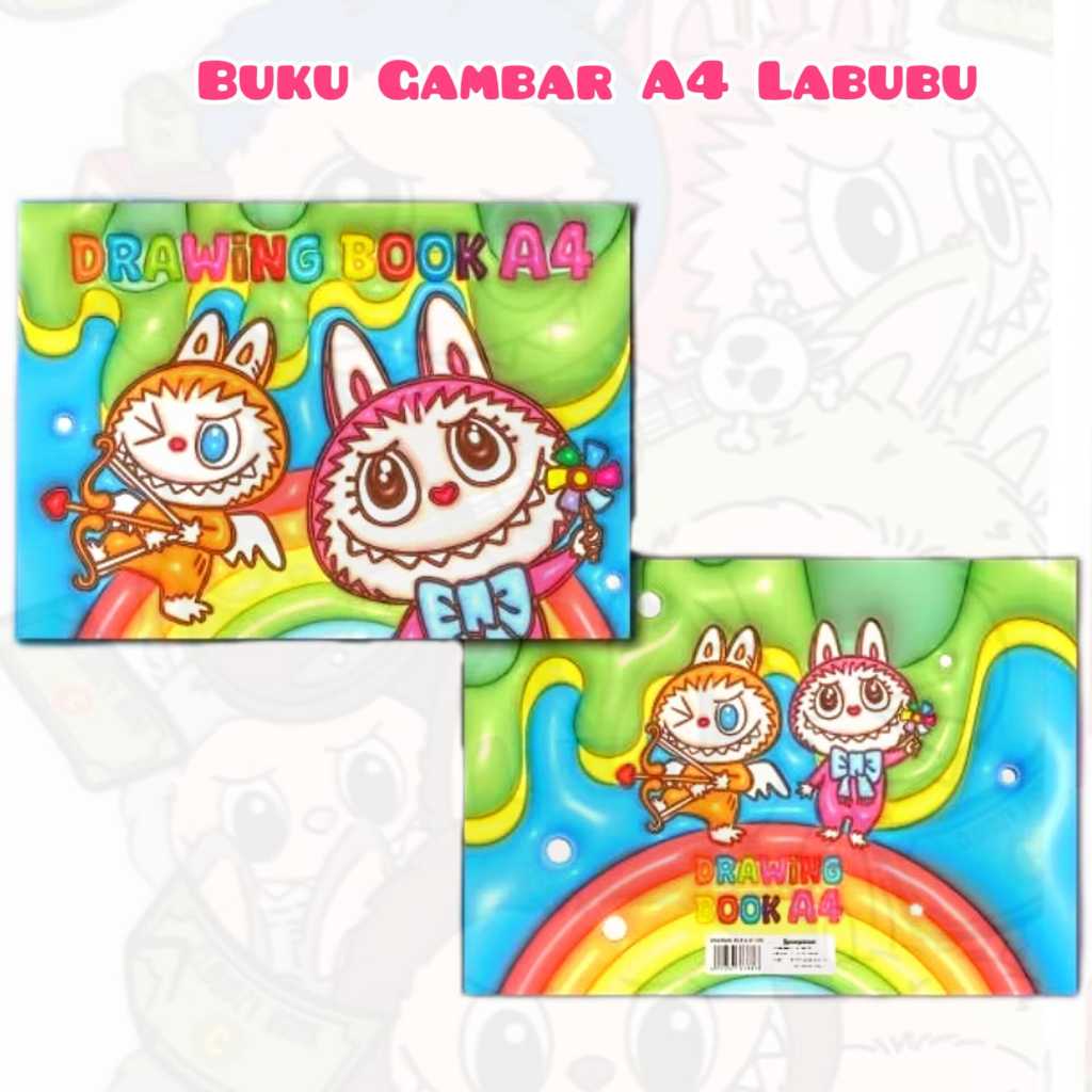 Jual BUKU GAMBAR VIRAL BUKU GAMBAR LABUBU LUCU BAGUS DAN BERKUALITAS A4 ...