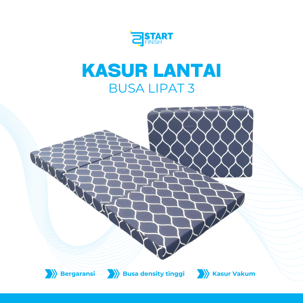 Jual Kasur Lipat 3 Busa Tebal 10cm | Matras Busa 160x180 | Kasur Lantai ...