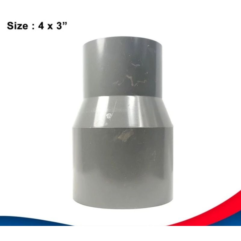 Jual Vlok Sok AW 4" x 3" Rucika/Plok Sok PVC/Reducer Sock 4"x 3 in ...