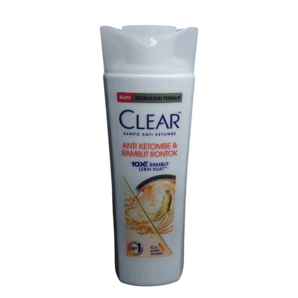 Jual CLEAR SHAMPO ANTI KETOMBE&RAMBUT RONTOK 160ML | Shopee Indonesia