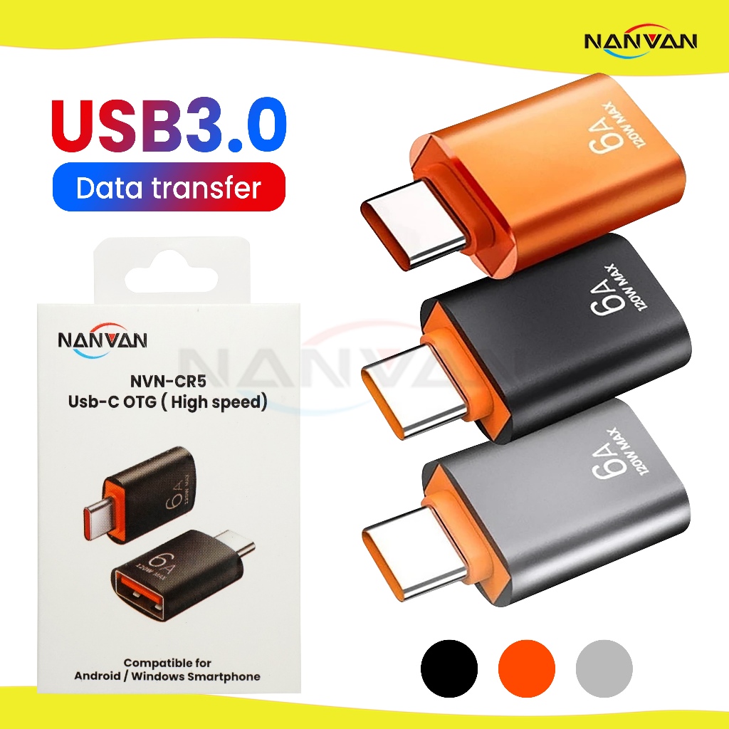 Jual NANVAN NVN-CR5 Otg Type-C Usb 3.0 Sambungan Untuk Mouse/Keyboard ...