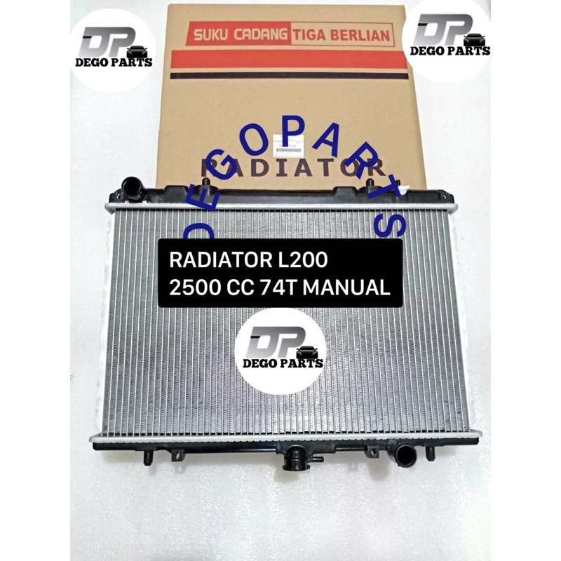 Jual RADIATOR ASSY MITSUBISHI L200 2.5 2500CC ASLI ORIGINAL DENSO ...