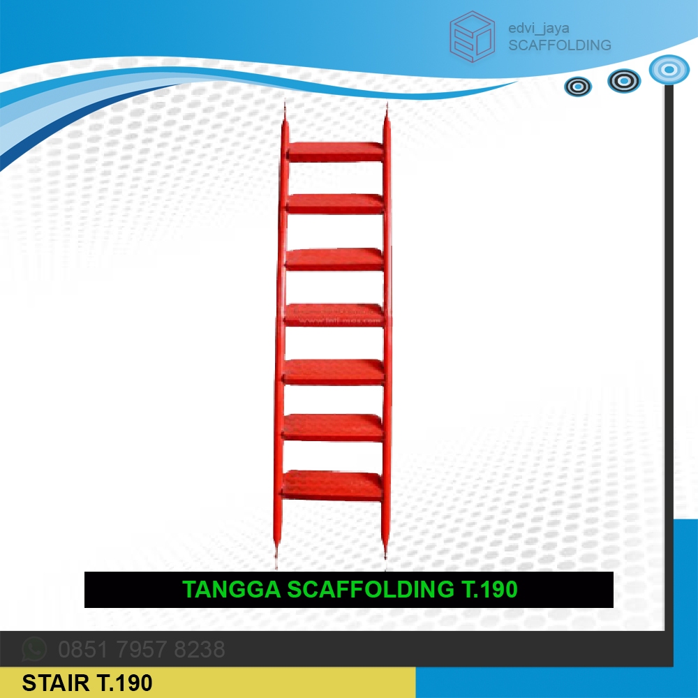 Jual TANGGA SCAFFOLDING MF190 / STAIR MF190 - TANGGA STEGER MAINFRAME ...