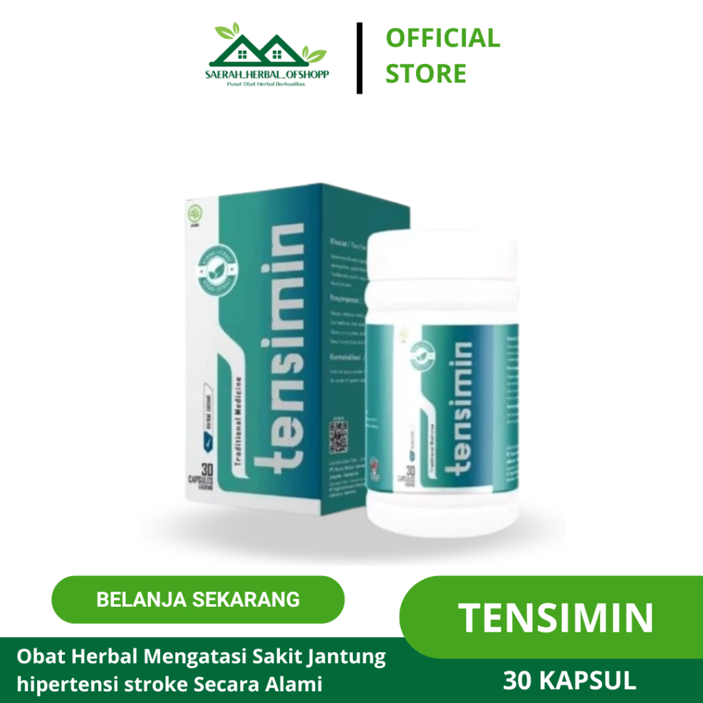 Jual Tensimin Suplemen Kesehatan Jantung Hipertensi Mengatasi Darah ...