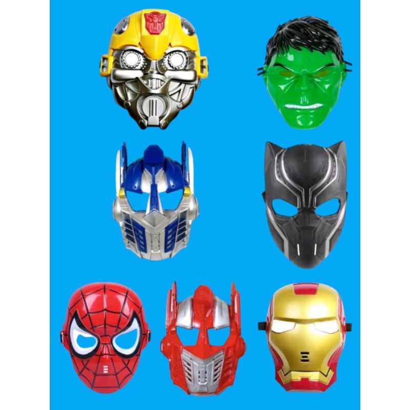 Jual mainan anak topeng avenger topeng super hero | Shopee Indonesia