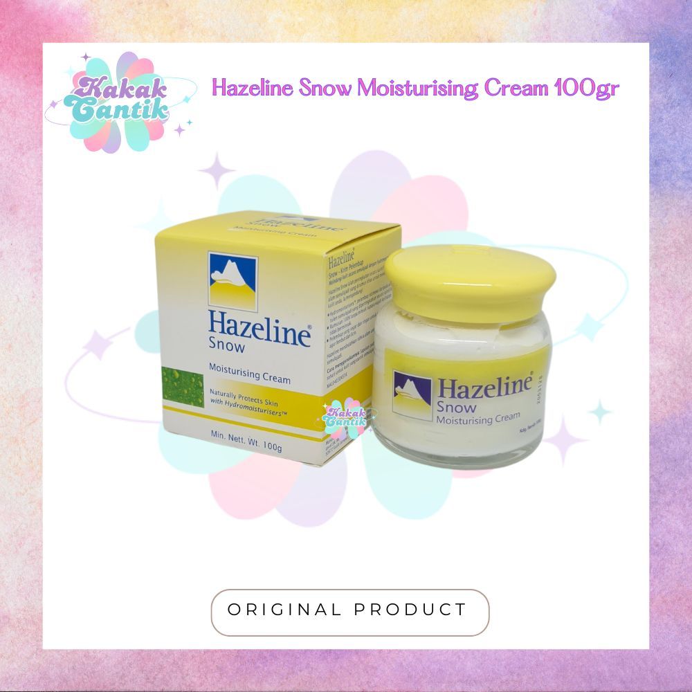 Jual Hazeline Cream Snow Original Malaysia Pot Tinggi - 100 gr | Shopee ...
