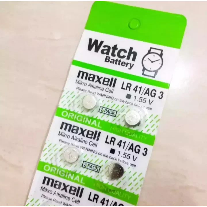 Jual Baterai MAXELL AG3 / LR41 1 PCS | Shopee Indonesia