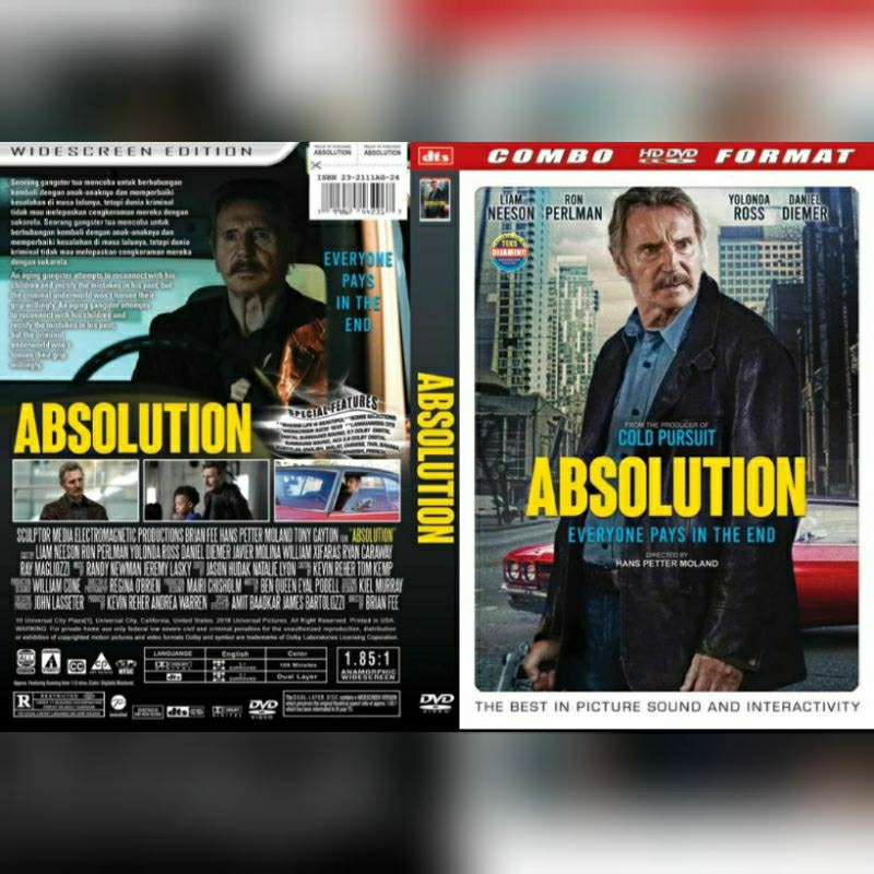 Jual DVD Absolution 2024(Liam Neeson) | Shopee Indonesia