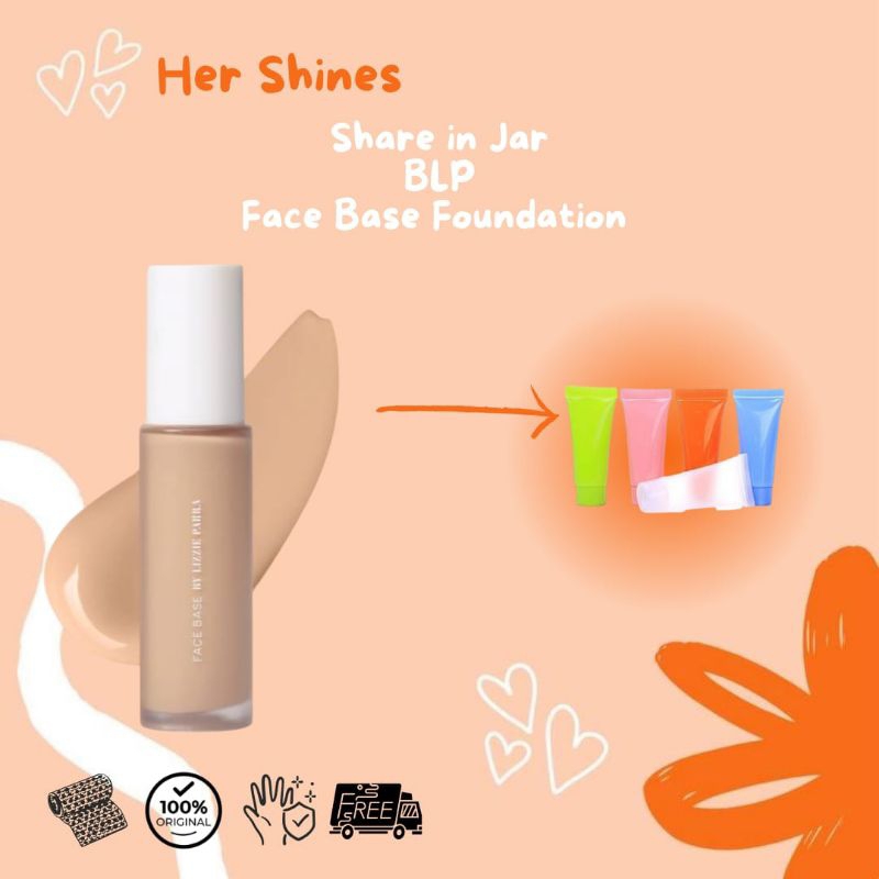 Jual Share in Jar Foundation BLP Face Base Foundation | Shopee Indonesia