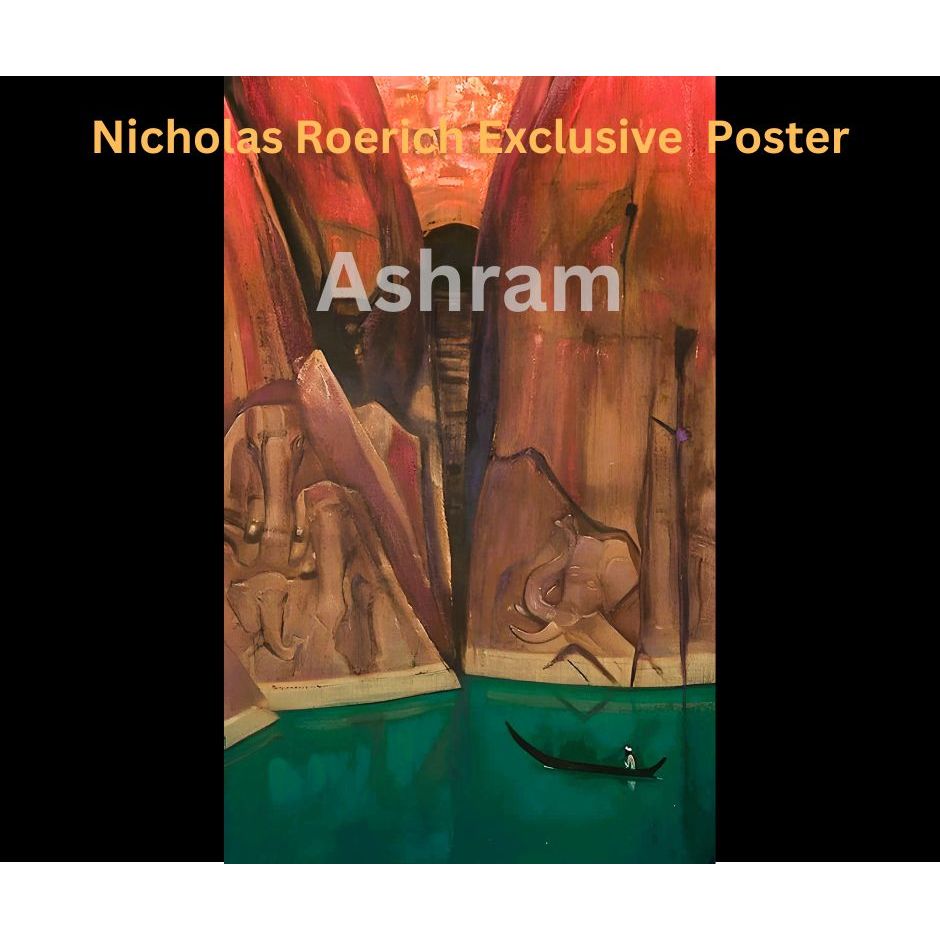 Jual Poster Eksklusif Nicholas Roerich - ASHRAM | Shopee Indonesia