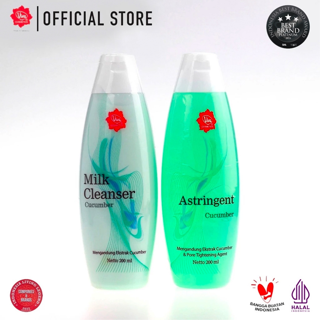 Jual Viva Astringent Cucumber (100ml & 200ml) | Shopee Indonesia