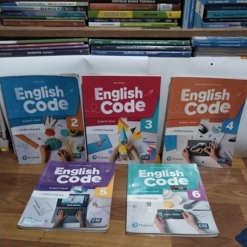 Jual Buku English Code Students Book 2-3-4-5-6 | Shopee Indonesia