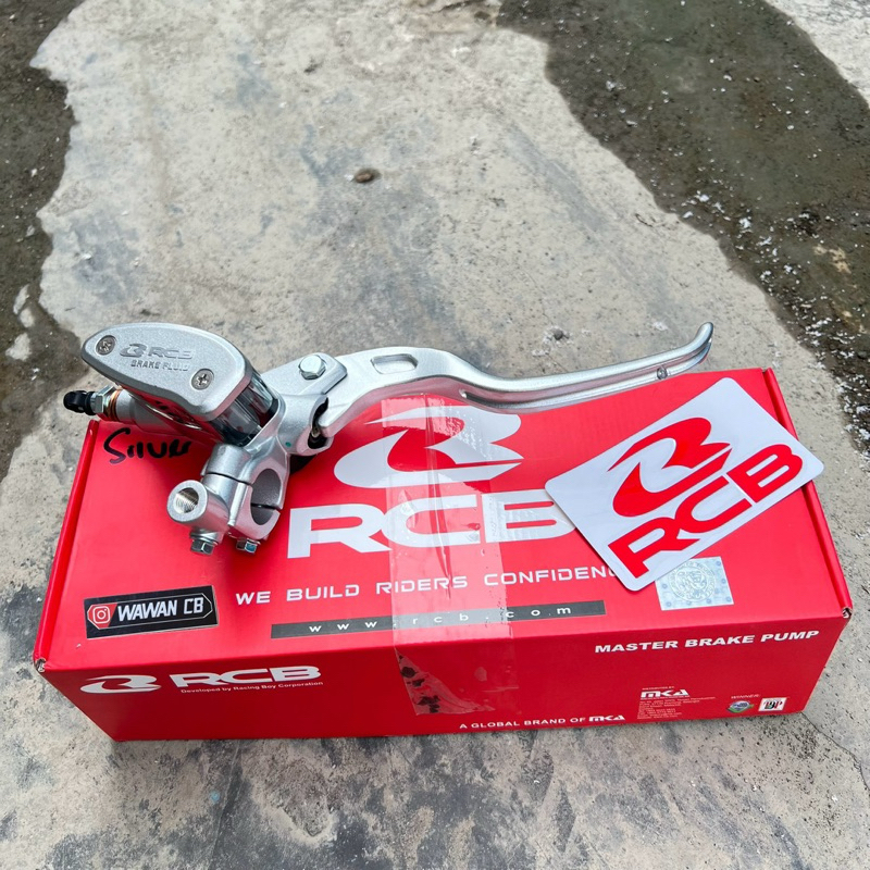 Jual MASTER REM RCB OVAL SILVER 14mm ORIGINAL RCB | Shopee Indonesia