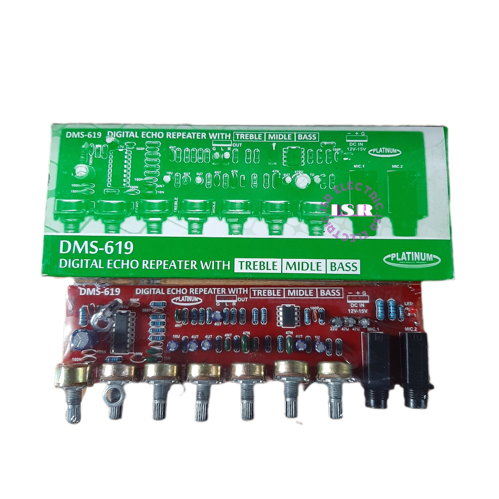 Jual Kit Tone Control Digital Echo Repeater DMS 619 Platinum / DMS619 ...