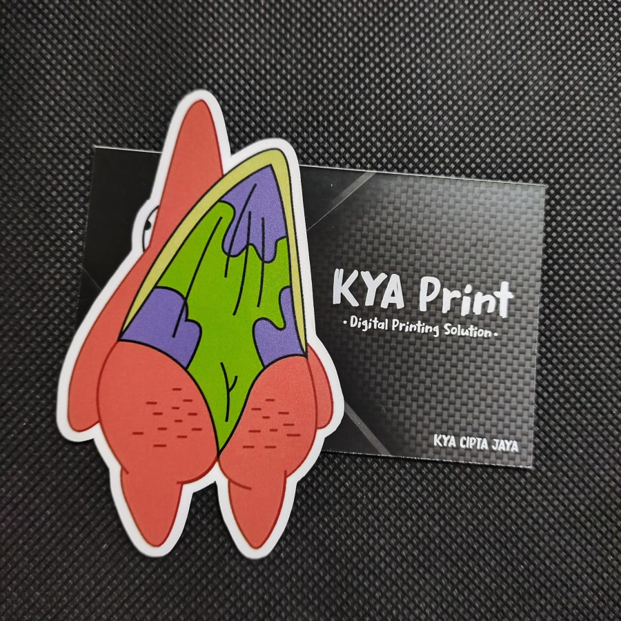 Jual Premium Sticker SpongeBob SquarePants Patrick Hanging | Shopee ...