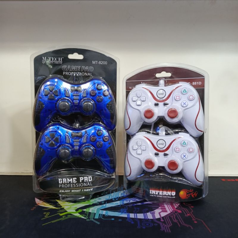 Jual Stick PS PC USB Gamepad Joystick Original M-Tech 8200/881D ...