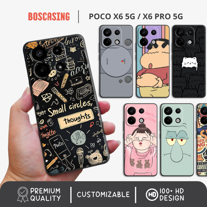 Jual [PREMIUM] Softcase Casing Case HP Poco X6 Pro 5G Lucu Aesthetic ...