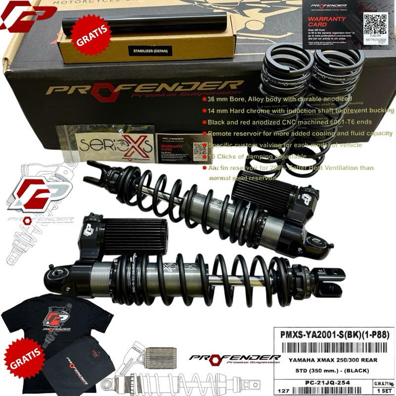 Jual MONOSHOCK PROFENDER XMAX 250/300 SHOCK PROFENDER XMAX MONOSHOCK ...