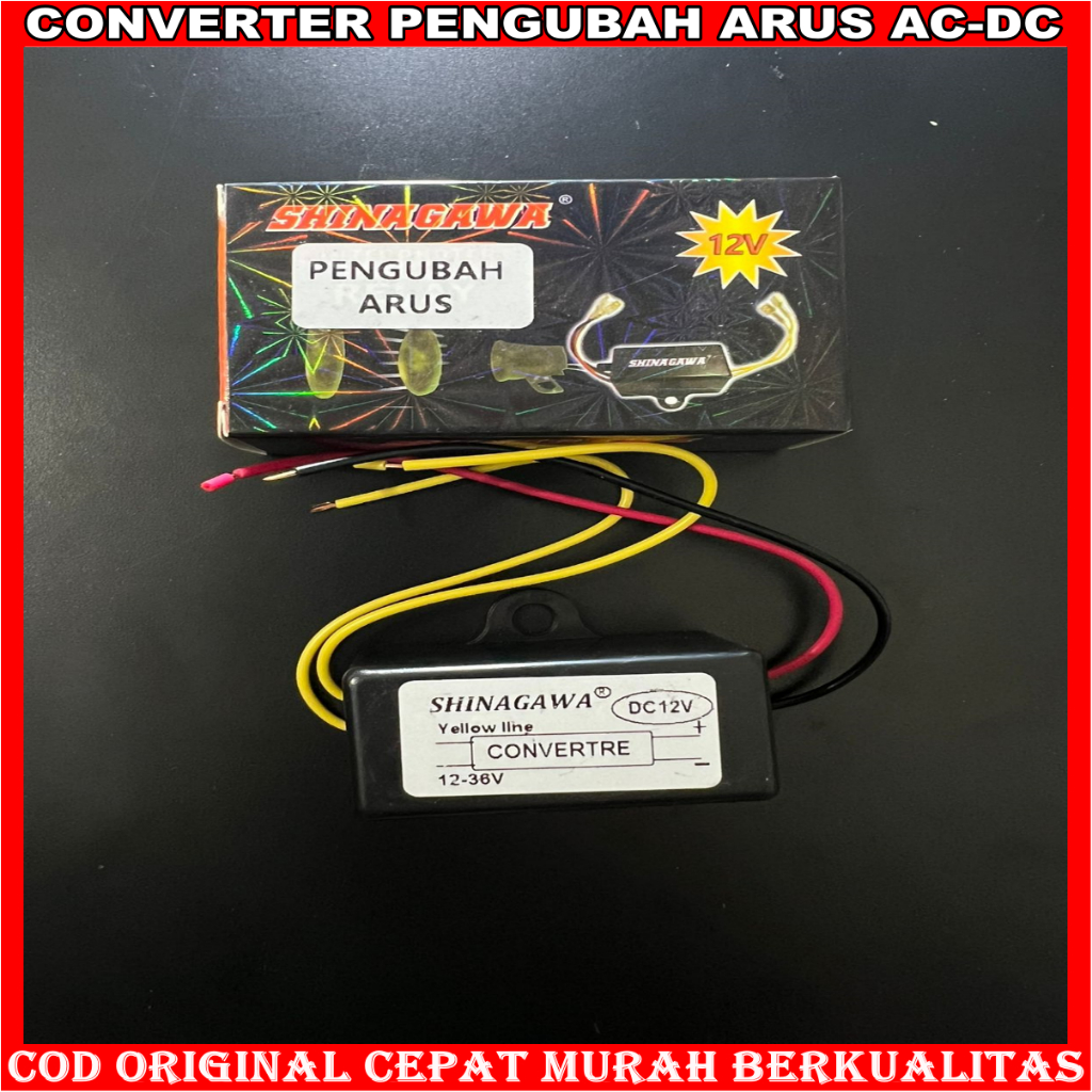 Jual ORIGINAL ALAT PENGUBAH ARUS LAMPU LED AC KE DC CONVERTER 24 VOLT ...