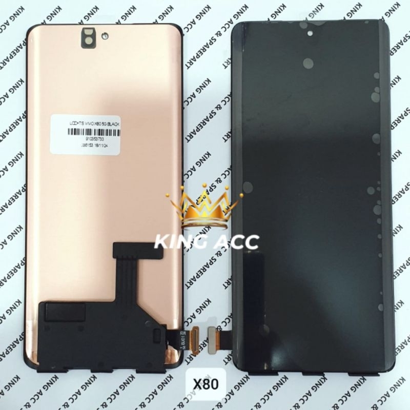 Jual LCD TOUCHSCREEN VIVO X80 5G BLACK ORIGINAL OLED | Shopee Indonesia