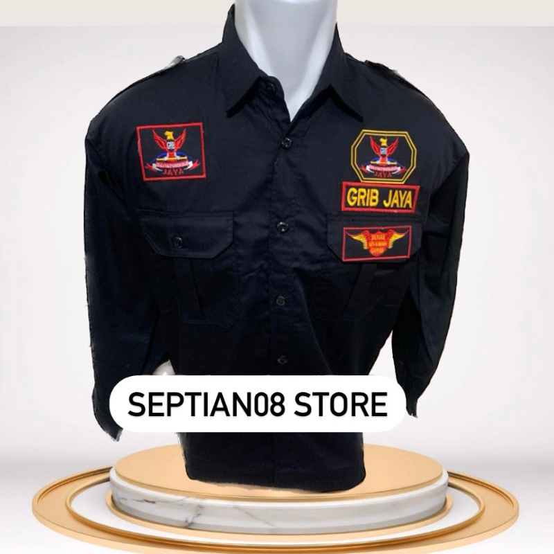 Jual KEMEJA GRIB JAYA BAJU ORMAS GRIB JAYA KEMEJA TERBARU GRIB PDH ...