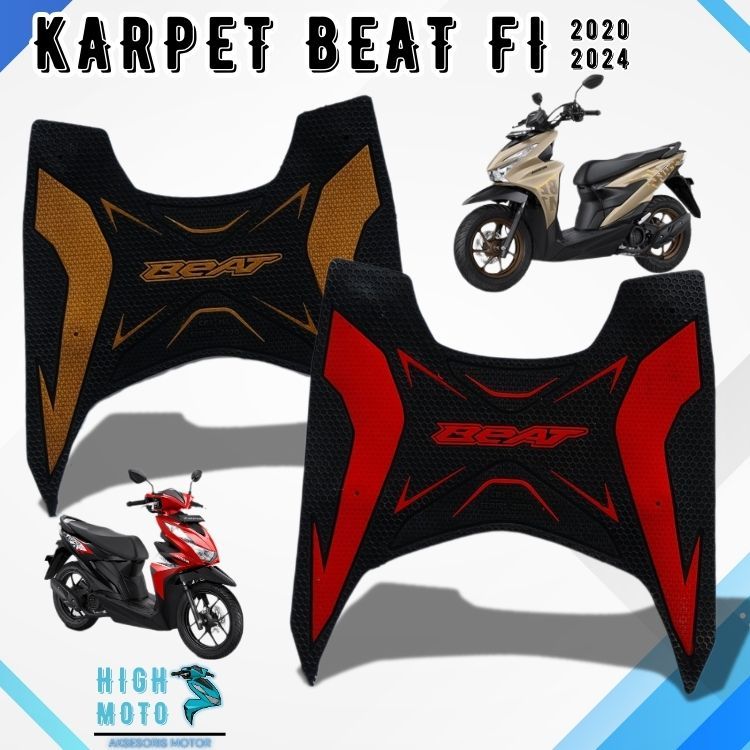 Jual Karpet Motor Beat Fi 2020-2024 Original/Alas Kaki Honda Beat Street Deluxe 2020 2021 2022 ...