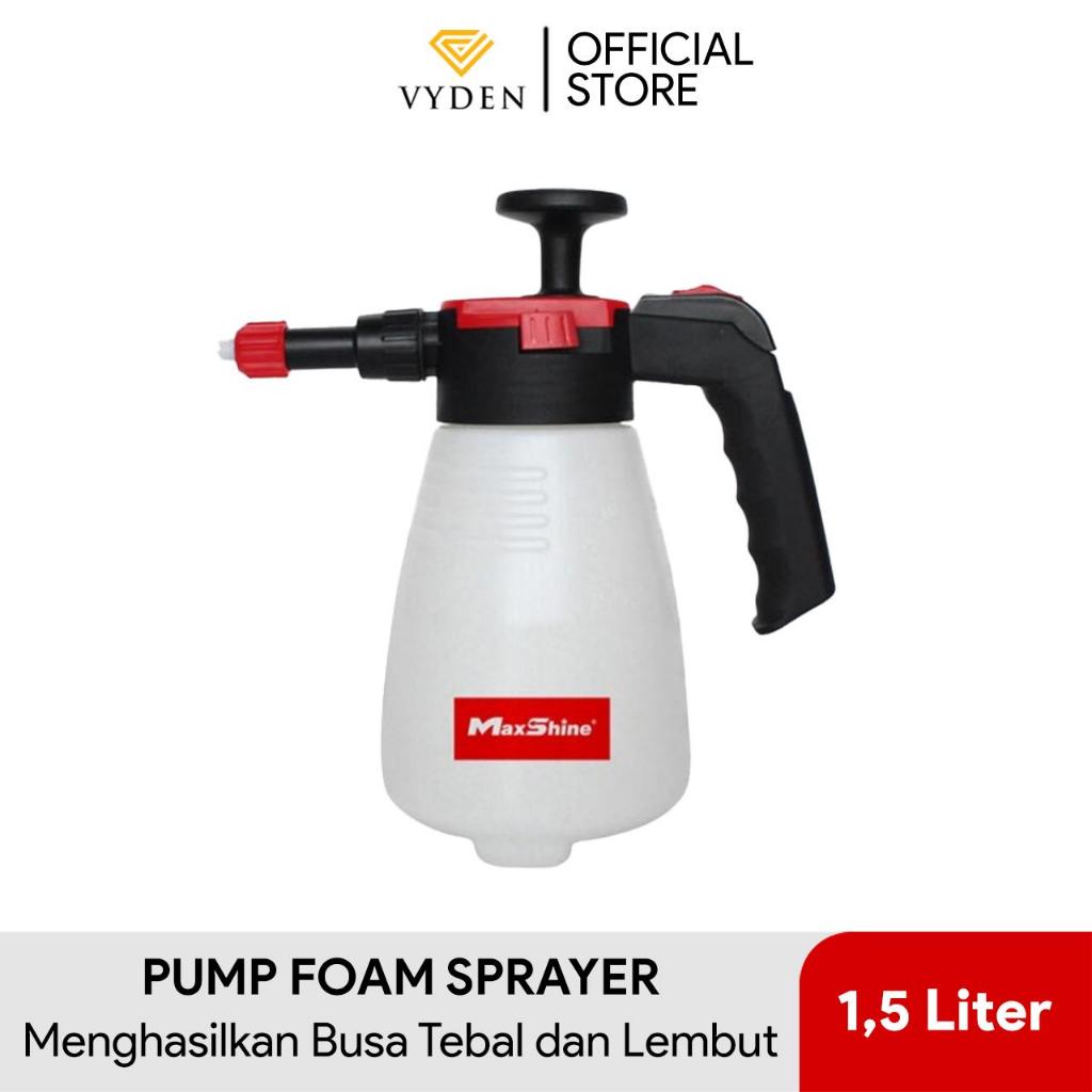 Jual MAXSHINE 1,5 Liter Hand Pump Foam Sprayer Tabung Snow Foam Pompa ...