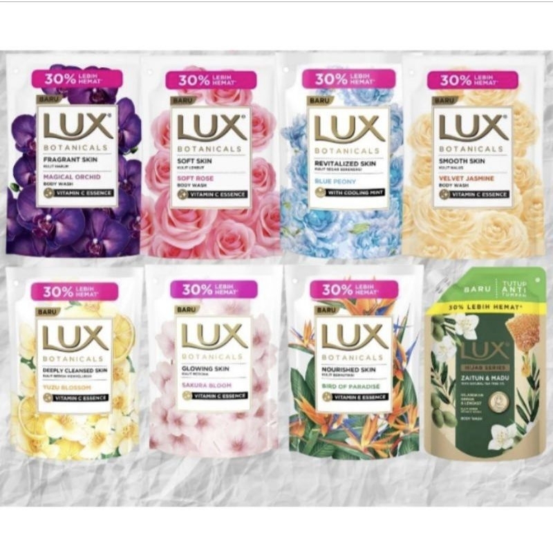 Jual Lux Botanicals Body Wash Sabun Mandi Cair All Varian 400ml & 825ml | Shopee Indonesia