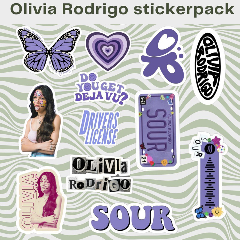 Jual Stickerpack olivia rodrigo | Shopee Indonesia