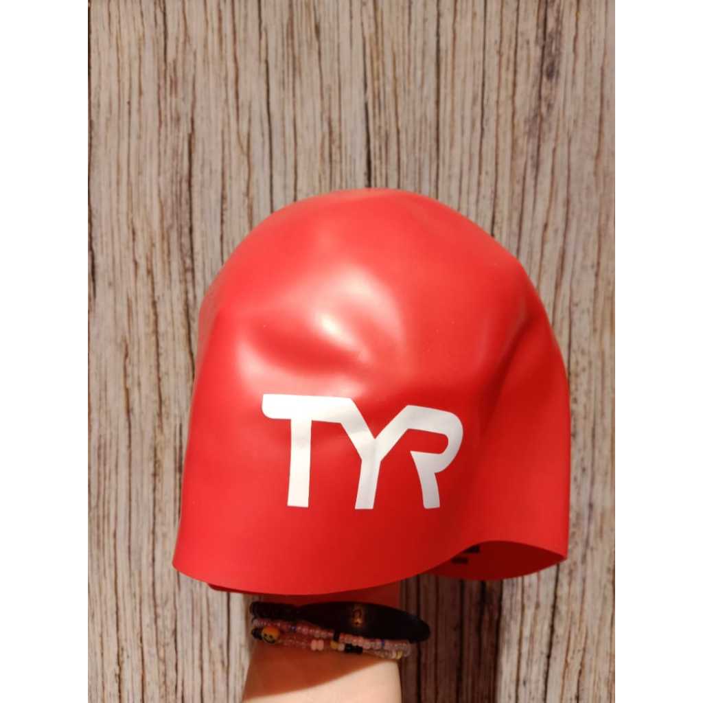 Jual TYR TRACER-X RACING SILICONE ADULT RED (SWIM CAP) | Shopee Indonesia