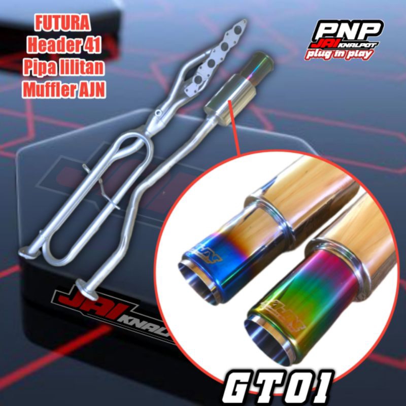 Jual FUTURA knalpot racing header 41 lilitan full set | Shopee Indonesia
