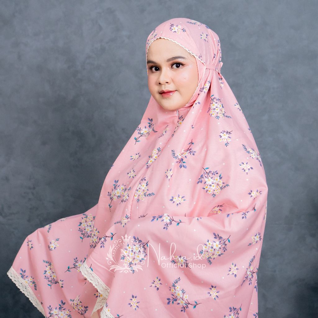 Jual Mukena Dewasa Katun Mikro Motif 2in1 Jumbo Renda | Shopee Indonesia