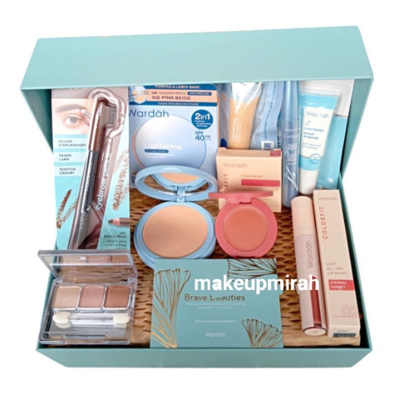 Jual Wardah Paket Make Up Lengkap/ Wardah Make up Komplit /Make Up ...