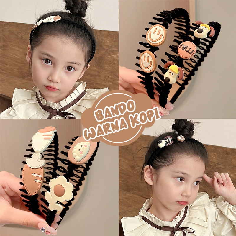 Jual ROVEDCITY Bando Anak Warna Kopi Bando Kartun Anti Selip Tidak ...