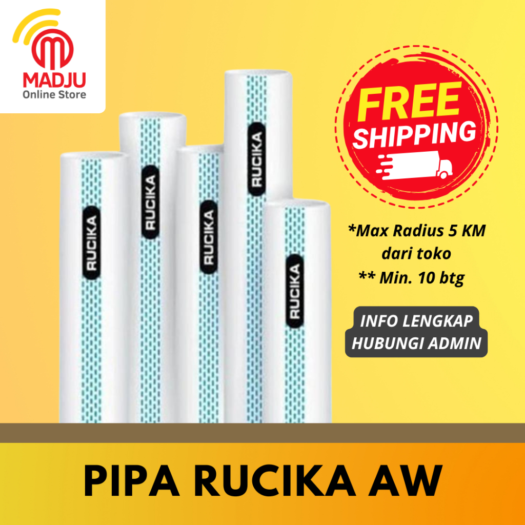 Jual Pipa Rucika AW - Pipa Air Original by Rucika 1 1/4 Inch AW / Pipa ...