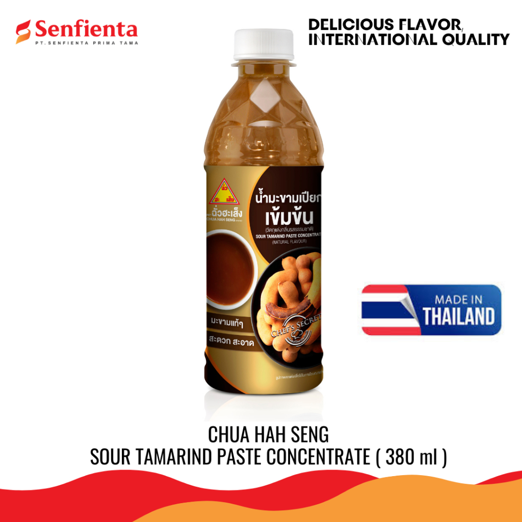 Jual Chua Hah Seng Sour Tamarind Paste Concentrate 380 ml | Shopee ...