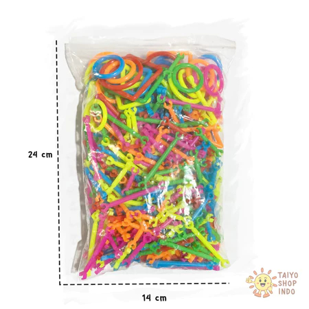 Jual Mainan Anak DIY Smart Sticks 350 Gram Edukasi Stik Puzzle Kreatif ...