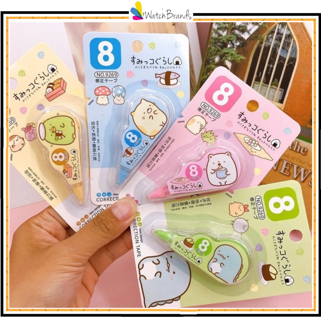 Jual WBS Correction Tape Roll Karakter Lucu / Pita Koreksi Gulungan ...