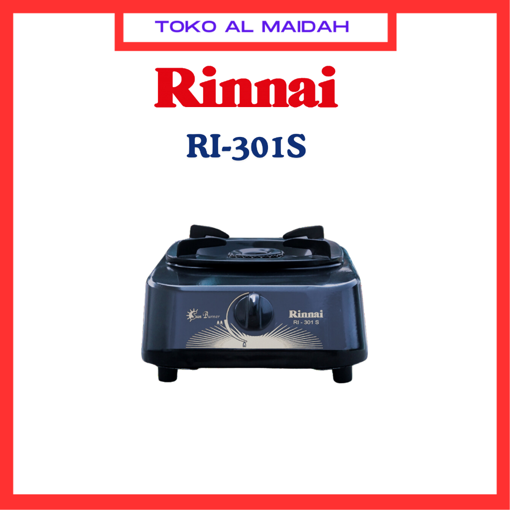 Jual Kompor Rinnai RI-301s 1 Tungku Anti Karat Api Biru | Shopee Indonesia