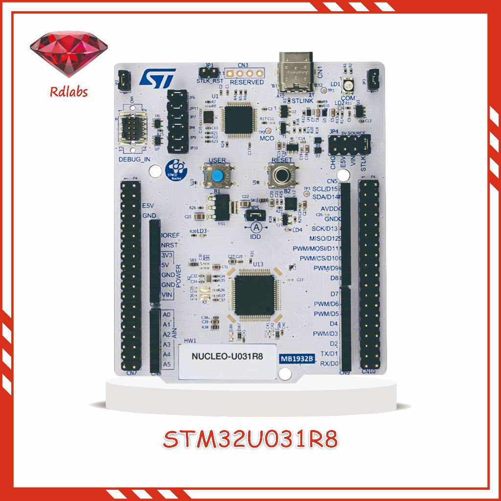 Jual STM32 Nucleo-64 STM32U031R8 Development Board Microcontroller | Shopee Indonesia