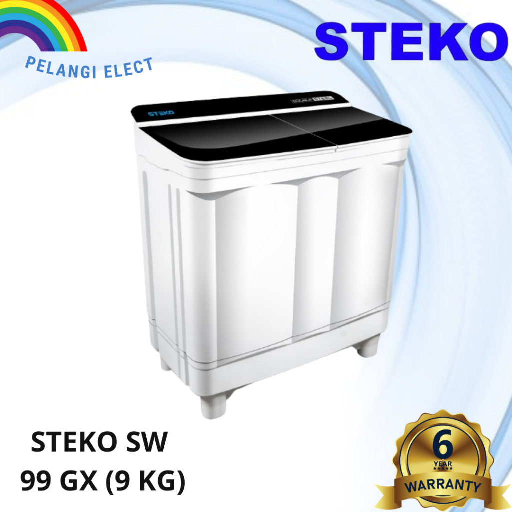 Jual MESIN CUCI STEKO SW 99GX 2 TABUNG 9 KG | Shopee Indonesia