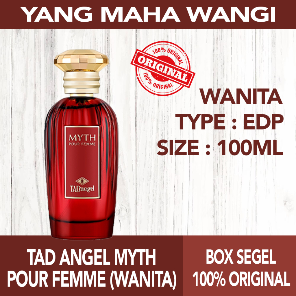 Jual PARFUM ORIGINAL TAD ANGEL MYTH POUR FEMME FOR WOMAN EDP 100 ML ...