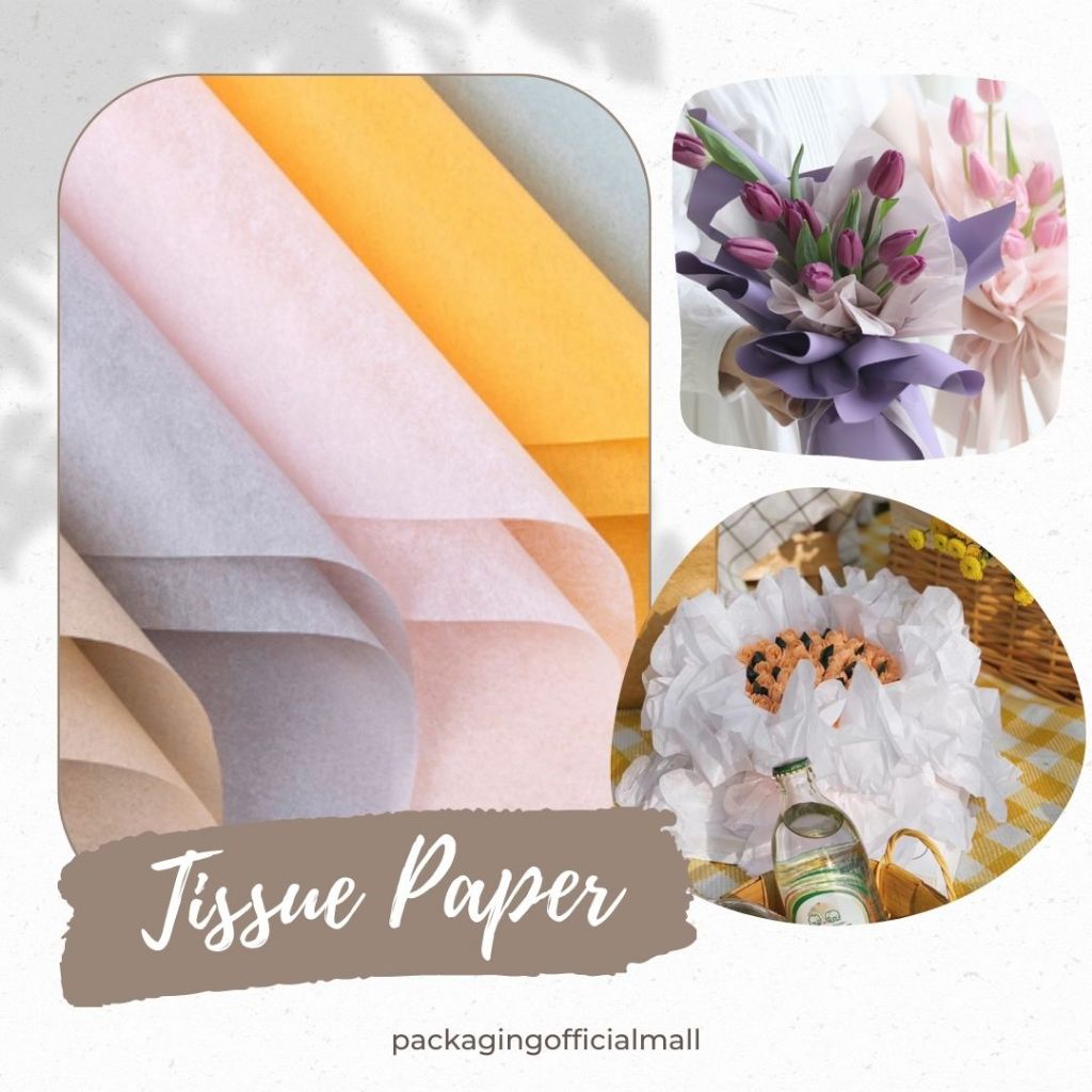 Jual TISSUE PAPER / KERTAS TISU / KERTAS BUKET BUNGA / FLORIST PAPER ...