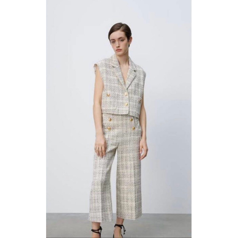 Jual ( 1 SET ZARA ) ZARA SET TWEED | Shopee Indonesia