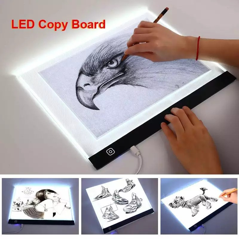 Jual [ready stock]A4/A3 Tracing Board LED Drawing Stensil Board Papan ...